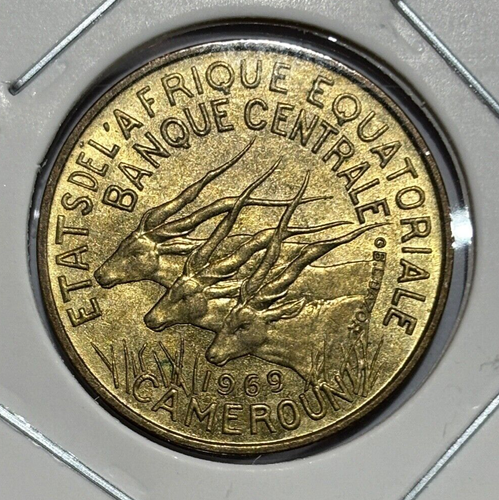 1969 Cameroon CFA 10 Francs Coin | eBay