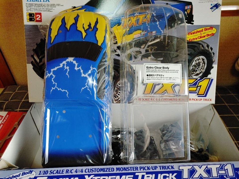 TAMIYA TXT-1 No. 58280 1/10 Scale RC 4x4 Customized Monster Pickup ...