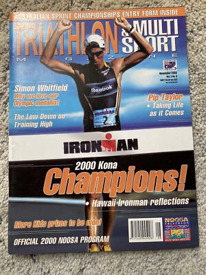 Triathlon & Multi Sport Magazine - Nov 2000 Hawaii ironman Peter Reid ...
