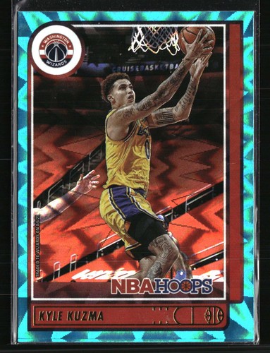 Kyle Kuzma 2021 Hoops Teal Explosion #166 Basketball Card | eBay