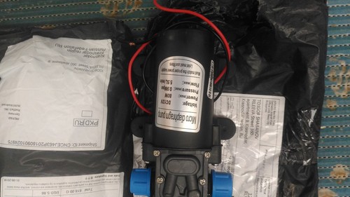 DC 80w 12v 0142 Motor High Pressure Diaphragm Water Self Priming Pump 5 ...