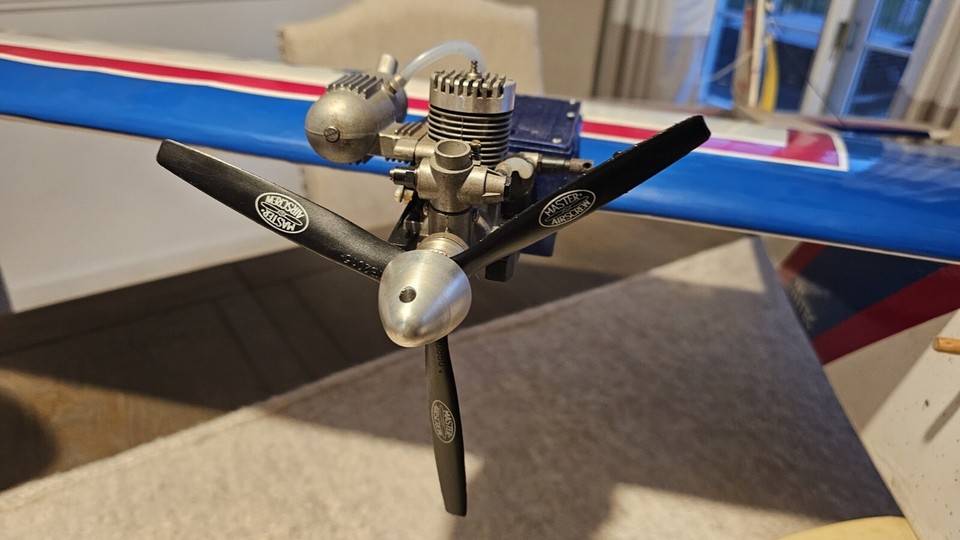 Hobbistar 60 Twin Magnum XL Nitro Engine RC Airplane Assembled | eBay