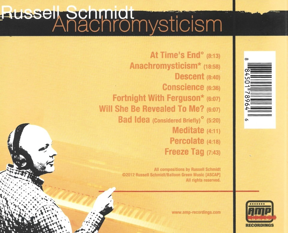 Anachromysticism by Russell Schmidt (Cd 2012) | eBay