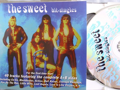 The Sweet- Hit-Singles- A-& B-Sides- 40 Titel auf 2 CDs- Repertoire WIE ...