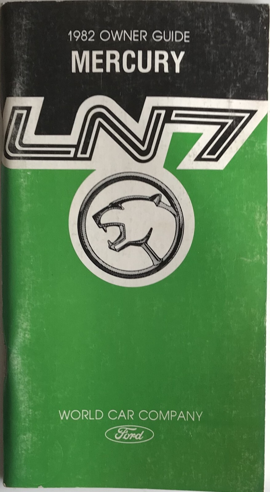 1982 Mercury LN7 Owner's Manual | eBay