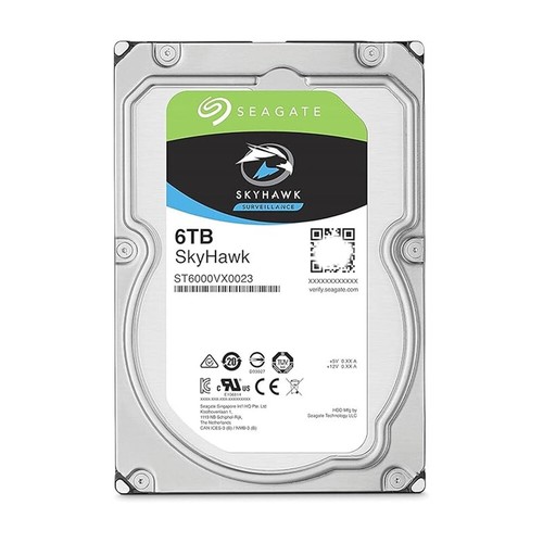 Seagate SkyHawk 6TB Sata 6Gb/s 3.5" Internal HDD Hard Disk Drive ...