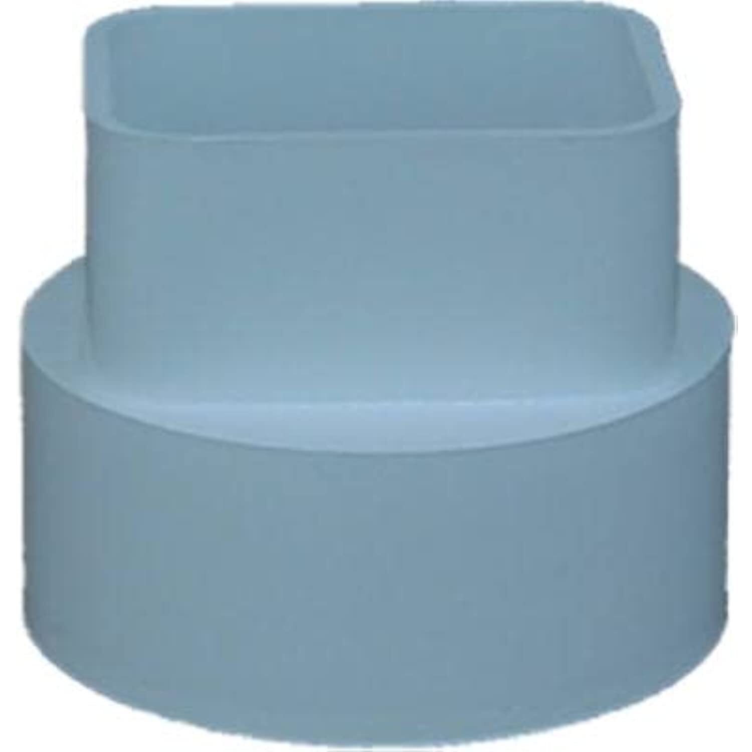 Genova Products V-1704 2 x 3 x 4 in. PVC Downspout Adapter | eBay