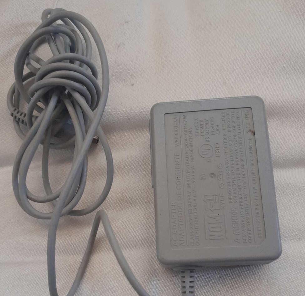 Nintendo 3DS XL Power Ac Adapter (WAP-002) for sale online | eBay