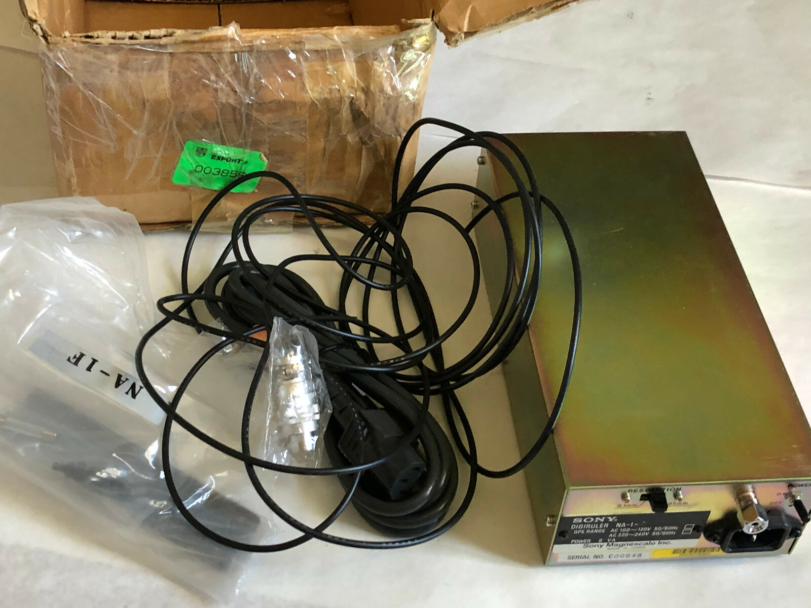 1 SONY NA-1-2 DIGIRULER 8VA MAKE OFFER for sale online | eBay