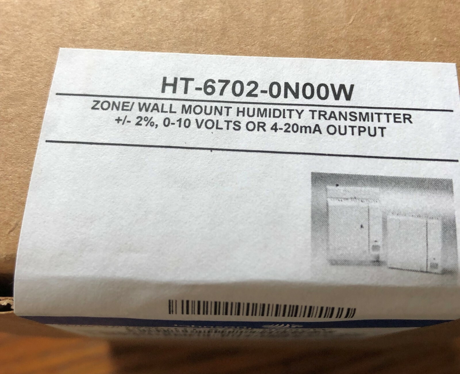 Johnson Controls Ht-6702-0n00w Wall Mount Humidity Transmitter for sale ...