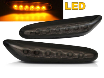 For BMW E46 Side Indicators Turn Signal Light 2001-2005 Smoke LED | eBay
