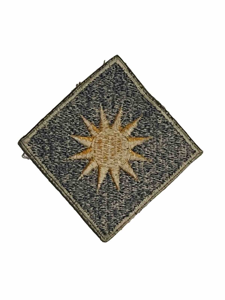 WW2 US ARMY MILITARY 40th INFANTRY DIVISION SHOULDER PATCH OD BORDER ...