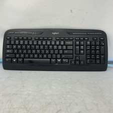 Logitech Wireless Keyboard QWERTY Black 820-008582 *NO DONGLE & NO ...