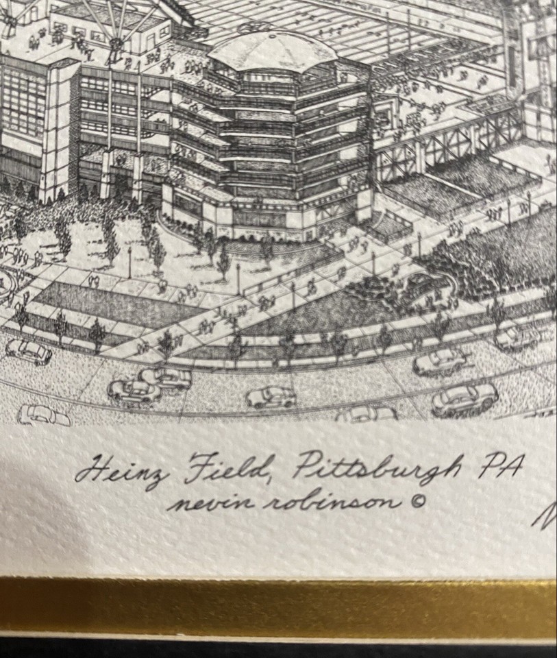 NEVIN ROBINSON-Pittsburgh Pirates PNC Park & Steelers Heinz Field ...