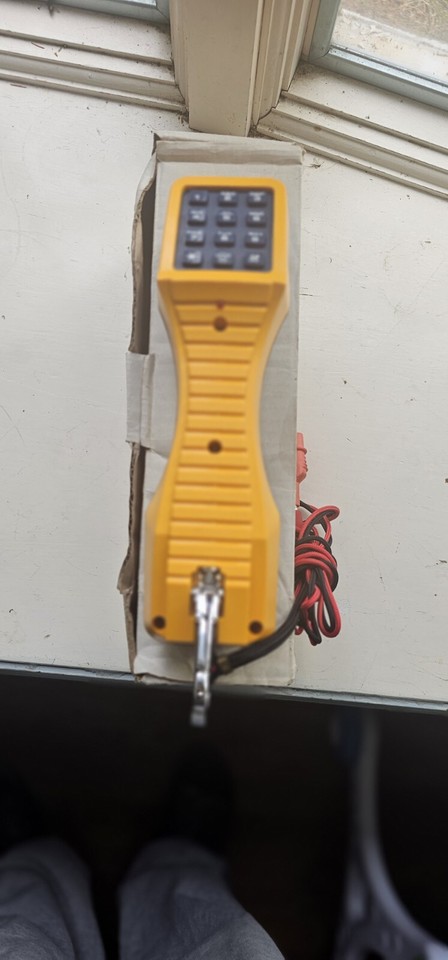 Fluke Networks 19800009 TS19 Telephone Test Set - Yellow 754082038344| eBay