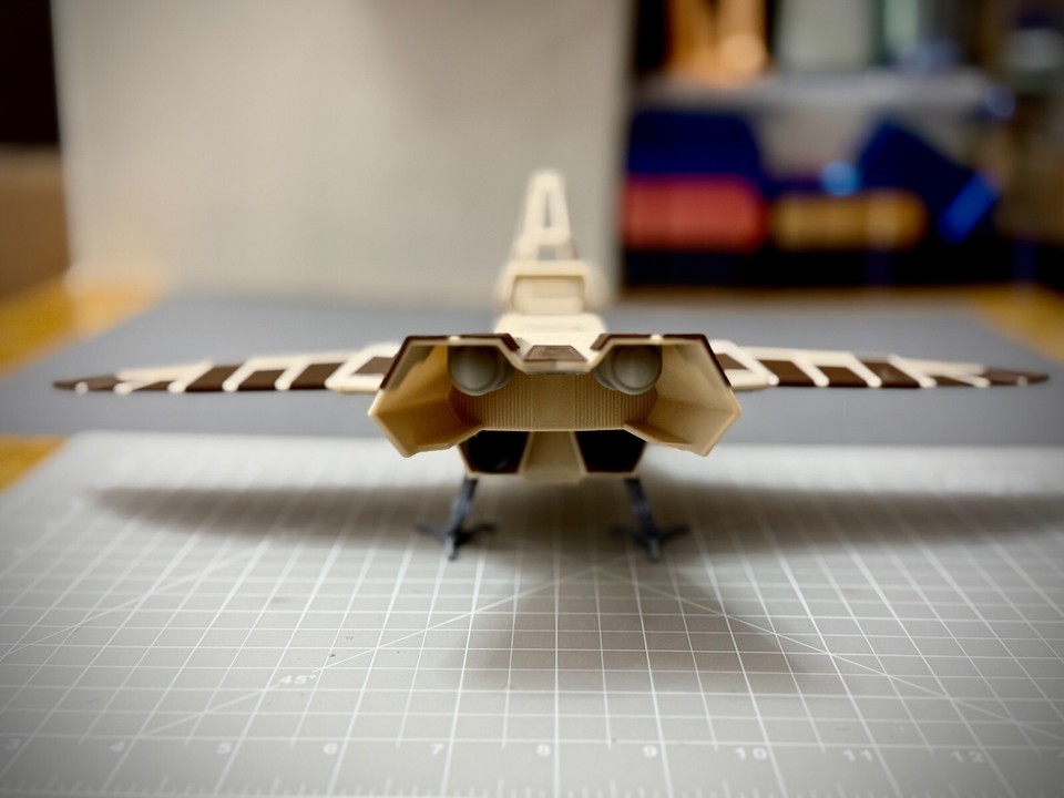 Buck Rogers Warhawk Hawk Ship Model 11in. | eBay