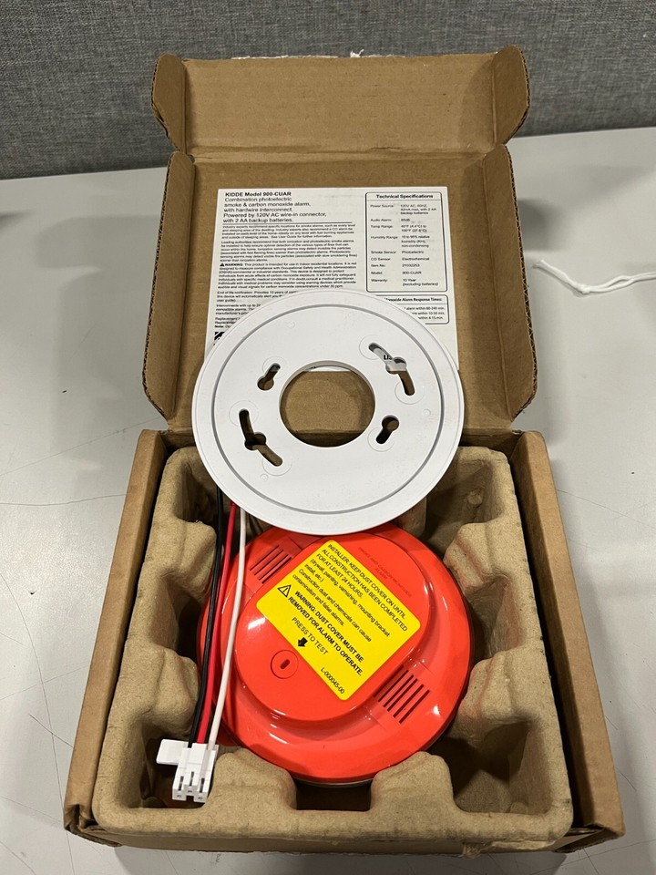 Kidde - 900-CUAR - Smoke & Carbon Monoxide Detector/Alarm | eBay