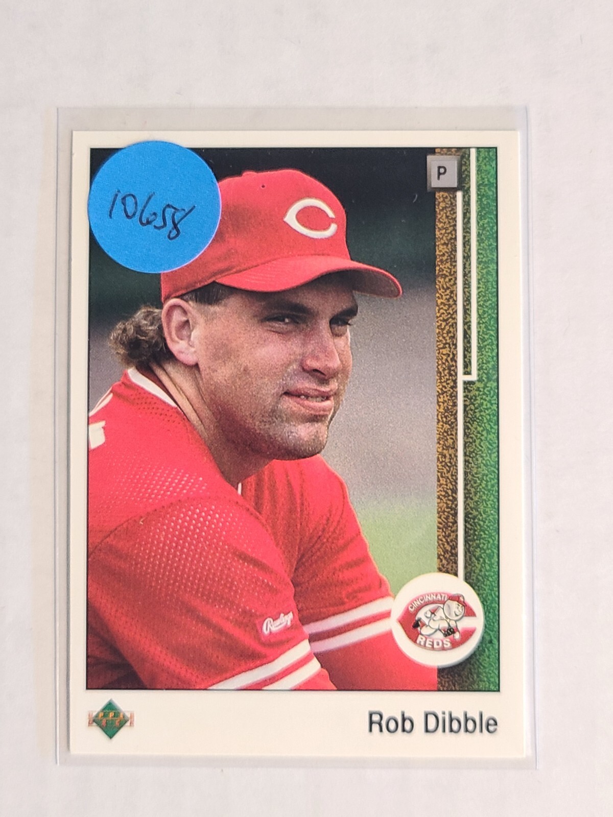 1989 Rob Dibble Topps Upper Deck Baseball #375 Cincinnati Reds | eBay