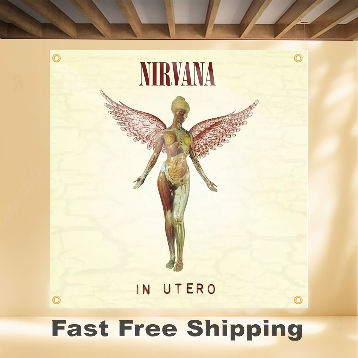 Nirvana In Utero Album Cover 1500x1465