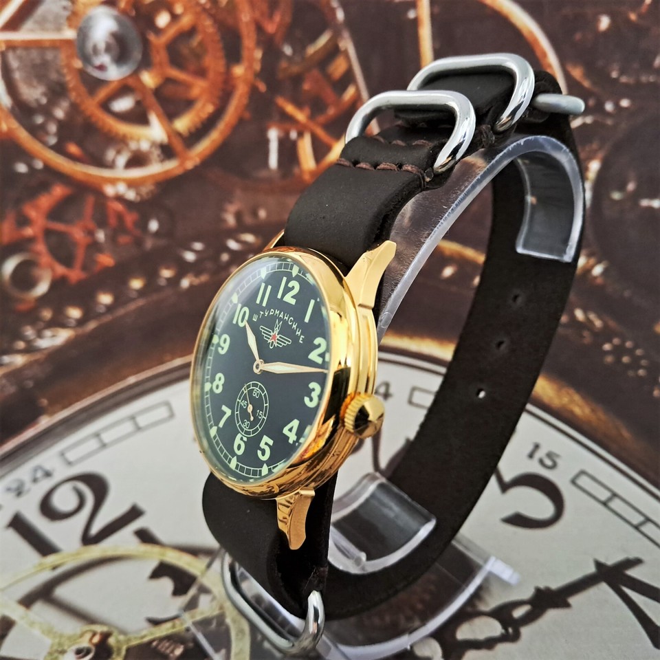 Vintage Watch USSR Sturmanskie Mechanical Wristwatch Pobeda 2602 ...