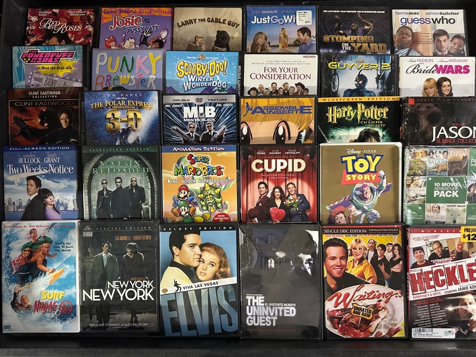30 Wholesale DVD lot movies assorted bulk Free Shipping Video CHEAP ...