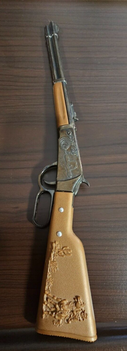 Vintage Cowboy Miniature Lever Action Rifle Toy 11 Inch | eBay