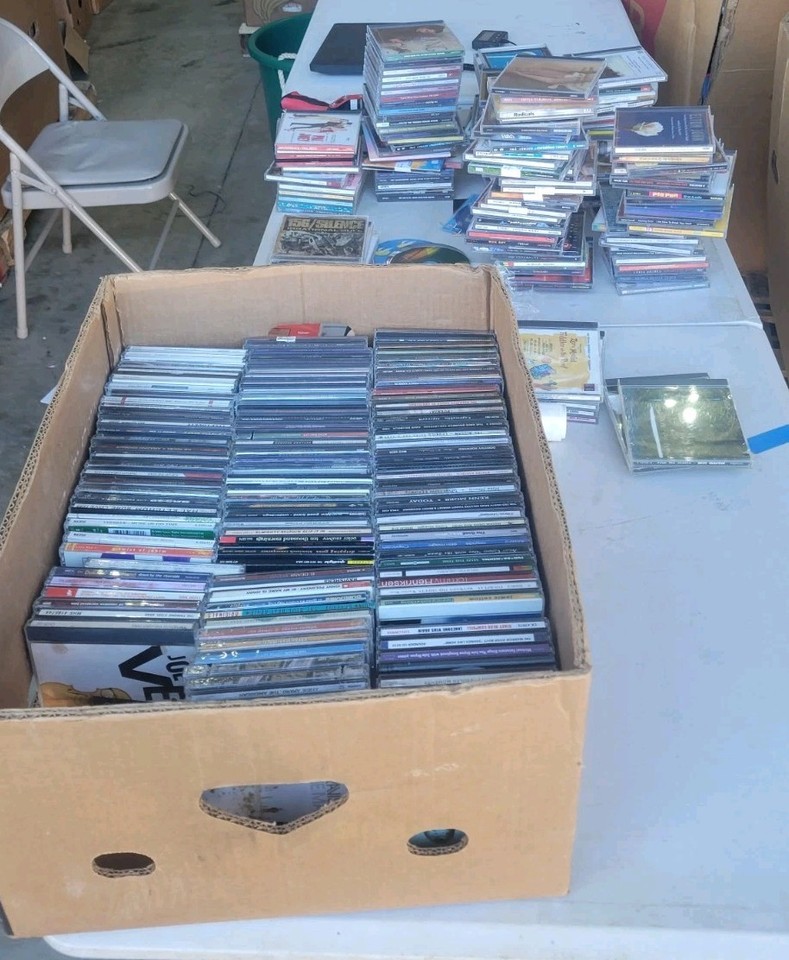 100 - Loose Bulk Music CD Lot - Assorted Rock Pop Country R&B Jazz ...