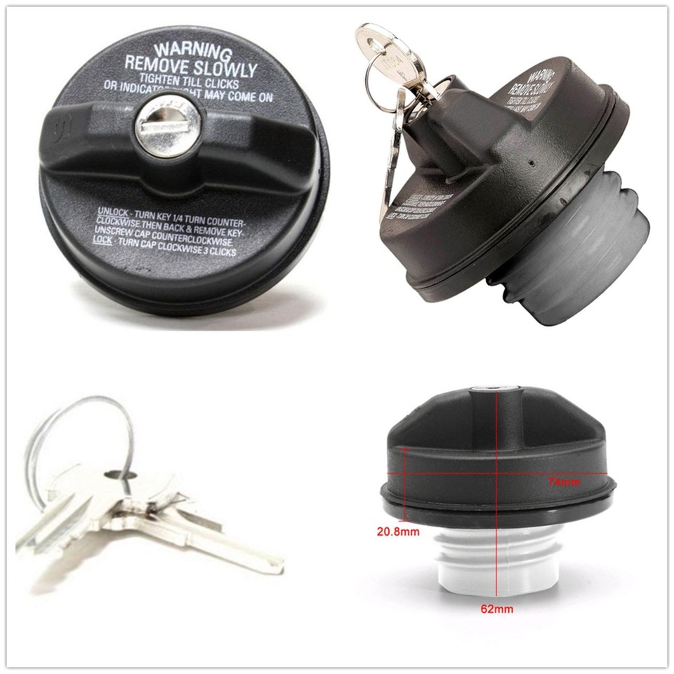 Locking Car Fuel Tank Cap With 2 Keys For Toyota Fuel Tank Stant 10504 ...