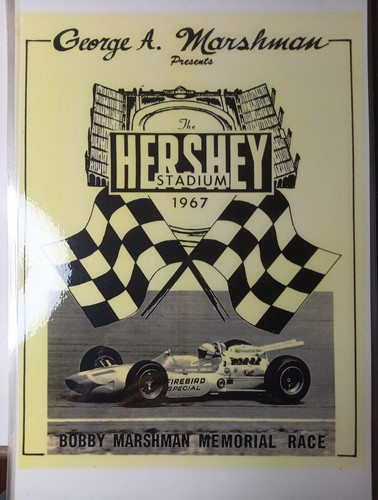 The Hershey Stadium 1967 Bobby Marshman Memorial Race Laminated Poster ...