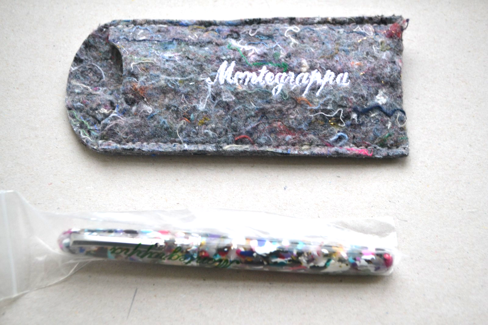 Montegrappa Elmo Ambiente Kaleido fountain pen fine nib New | eBay UK