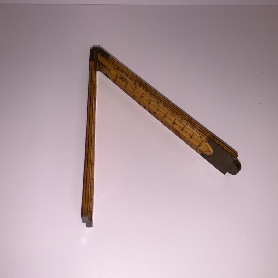 Vintage Stanley Rule & Level Co. No. 53 Boxwood and Brass Rare! | eBay