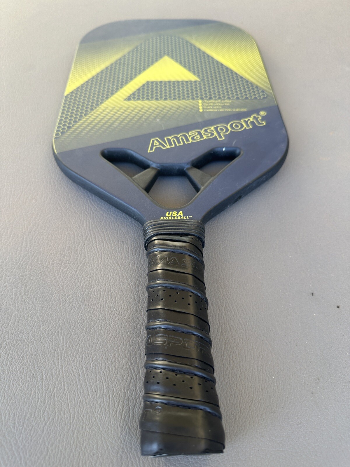 Amasport Matrix Explore Pickleball Paddle USA Graphite Abrasion 003 ...