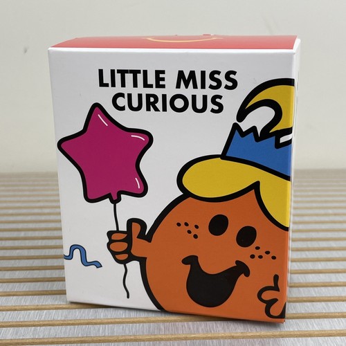 McDonalds Happy Meal Toy 2021 Mr Men Little Miss CURIOUS Plush Soft ...