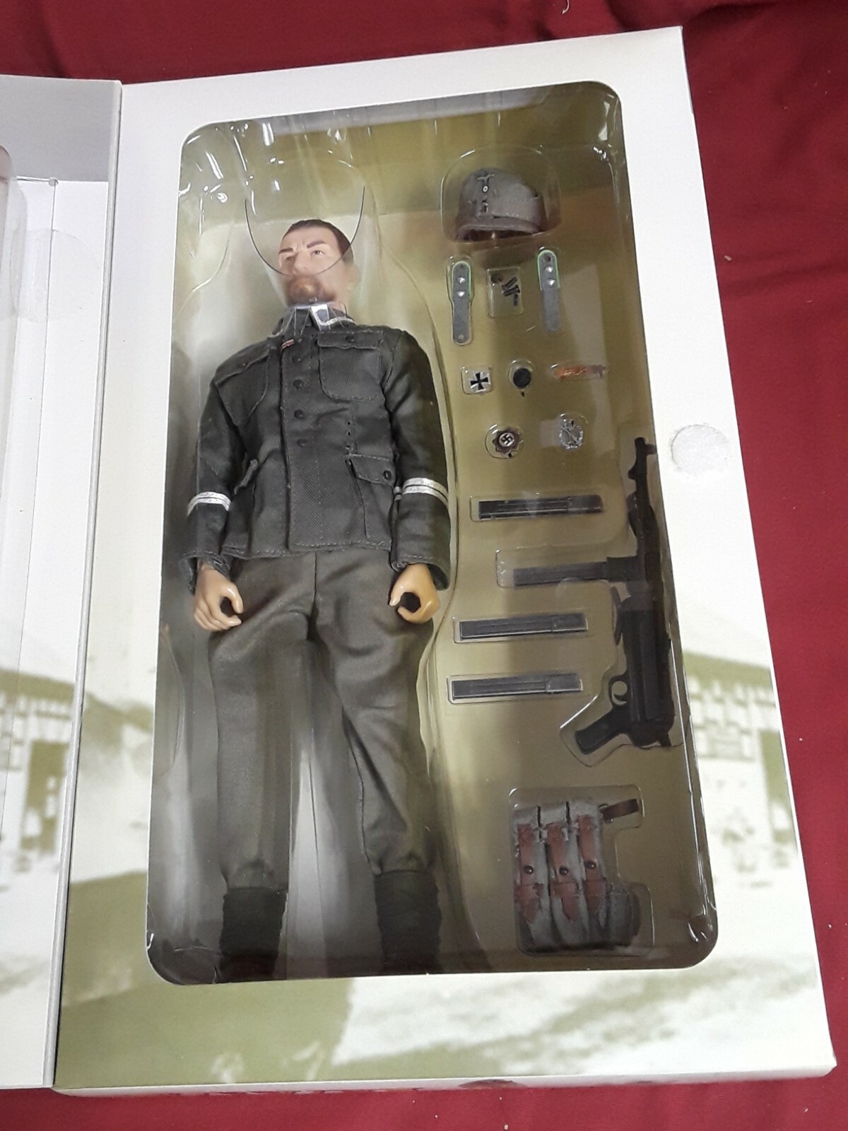 rare ww2 figure DRAGON WW2 german PANZER GRENADIER DIETRICH GRAF 12" 1/ ...