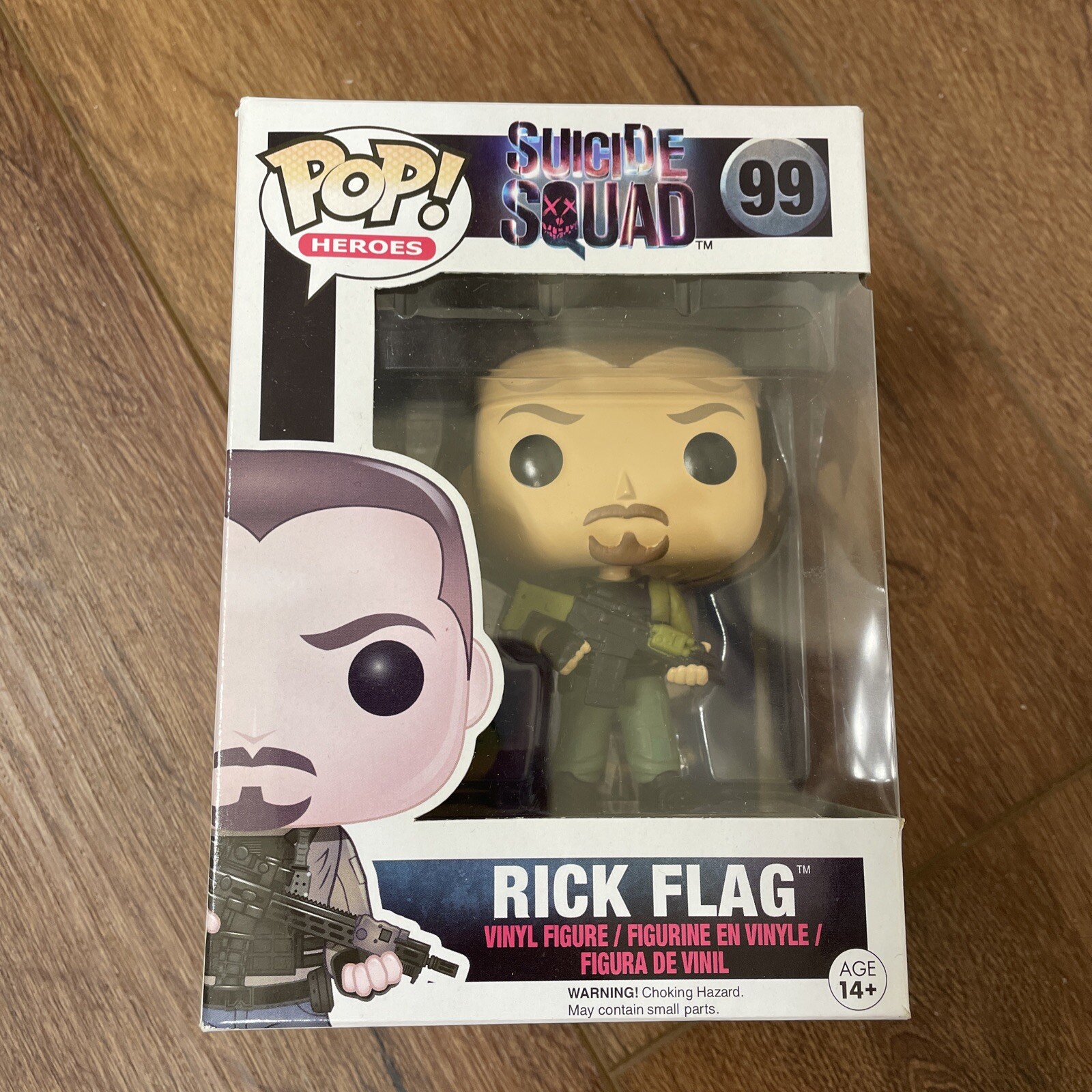 Funko Pop! Heroes Suicide Squad: Rick Flag #99 Vinyl Figure. | eBay