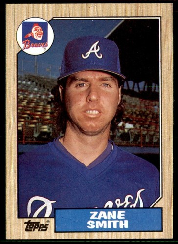 1987 Topps Zane Smith Atlanta Braves #544 | eBay