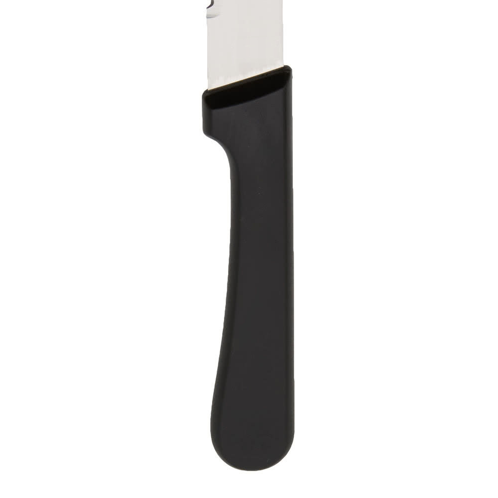 (Set of 96) Seratted-Edge Pointed-Tip Steak Knives, 5-Inch Stainless ...
