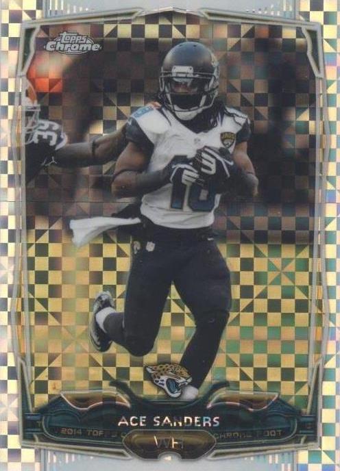 2014 Topps Chrome - Ace Sanders #48 X-Fractor for sale online | eBay