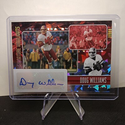 2021 Panini Signature Highlights Doug Williams Cracked Ice Card No.SH25 ...