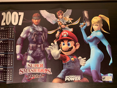 Smash Bros Brawl Rabbids Rayman Samus Nintendo Power GameCube Official ...