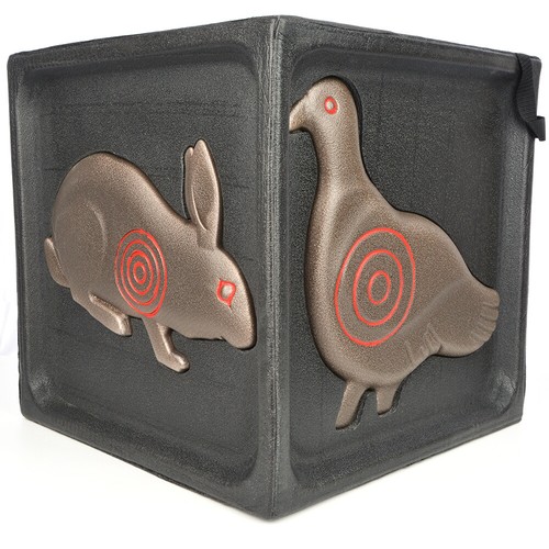 6 Side Archery Targets 3D Animal Cube Foam Block 42cm Bow Arrow ...
