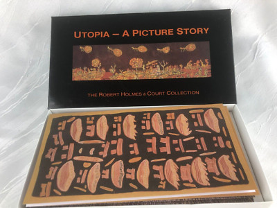 BOX OF 10 CARDS - UTOPIA - A PICTURE STORY - ROBERT HOLMES A COURT ...