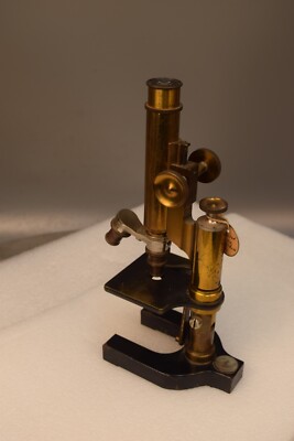 Antique 19th Century Brass Bausch & Lomb Microscope B & L Optical ...