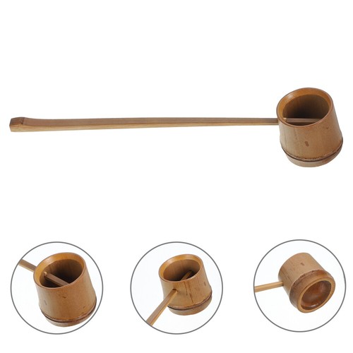 Bamboo Water Spoon Reusable Ladle Small Scoop Tea Ladles for Serving | eBay