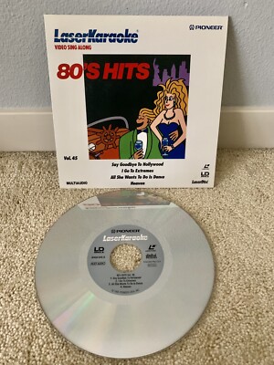 Laser Karaoke 80s Hits Vol 45, Laserdisc LD By Pioneer | eBay
