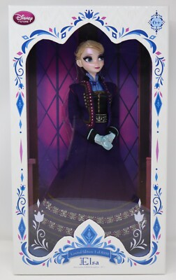 Disney Store Exclusive Elsa Frozen Doll Limited Edition 1 Of 5000 ...