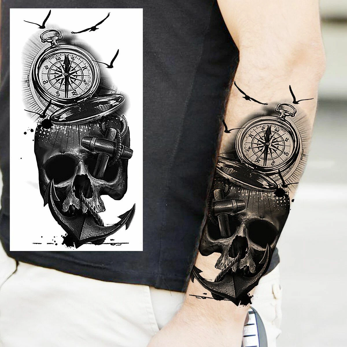Forearm Skull Tattoos