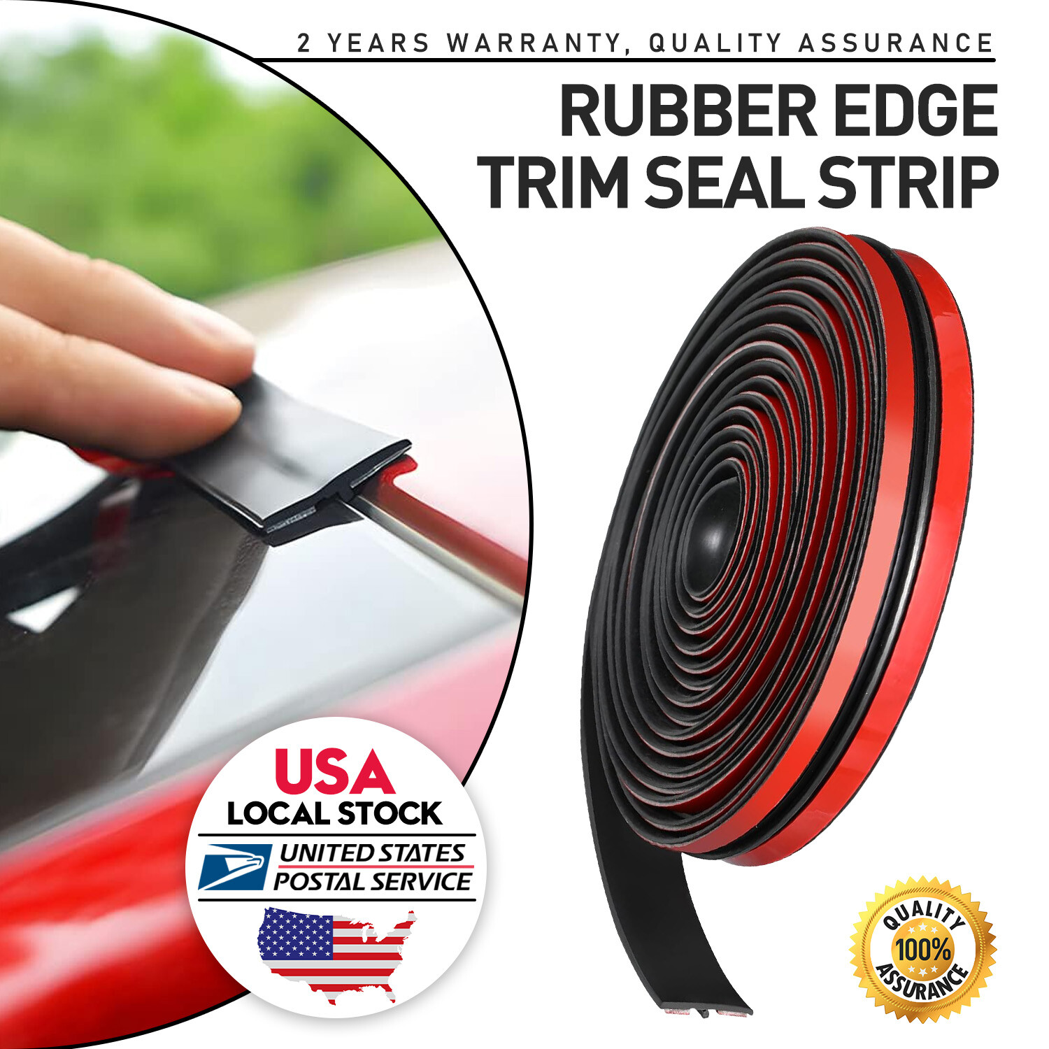 3M Windshield Edge Rubber Seal -T Shape Car Seal Strip for Windshield ...