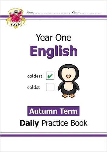 KS1 English Year 1 Daily Practice Book: Autumn Term by CGP Books ...