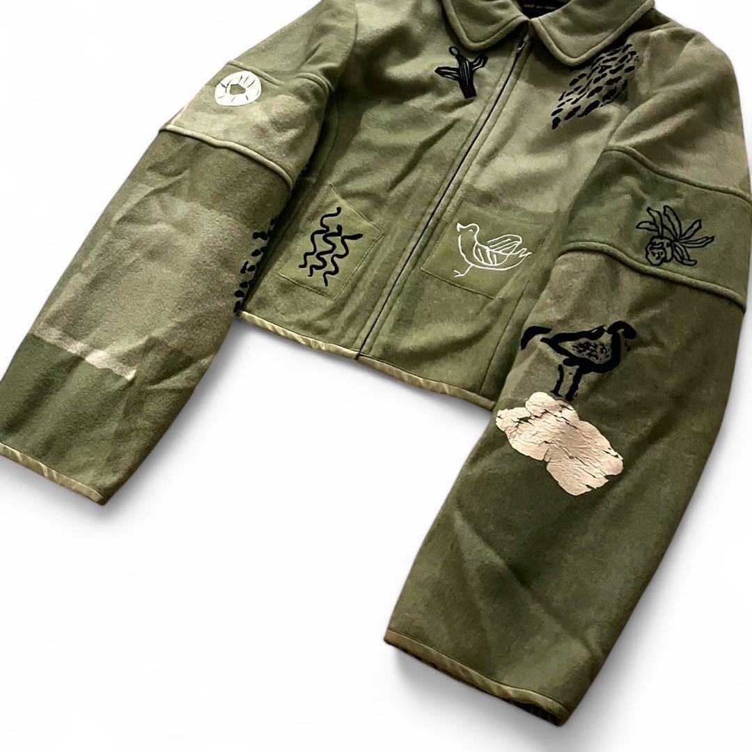 89AW COMME des GARCONS Art Work Blouson | eBay 89AW COMME des GARCONS Art Work Blouson | eBay